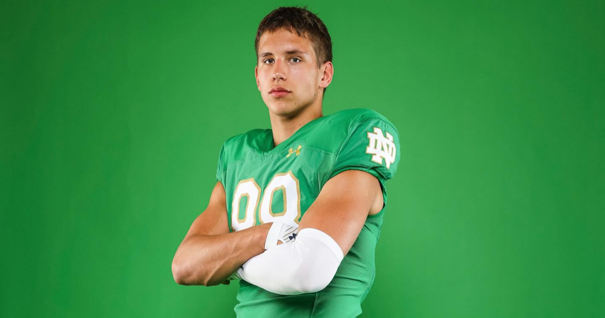 Notre Dame Impact Players For 2025: No. 45 James Flanigan - Athlon Sports