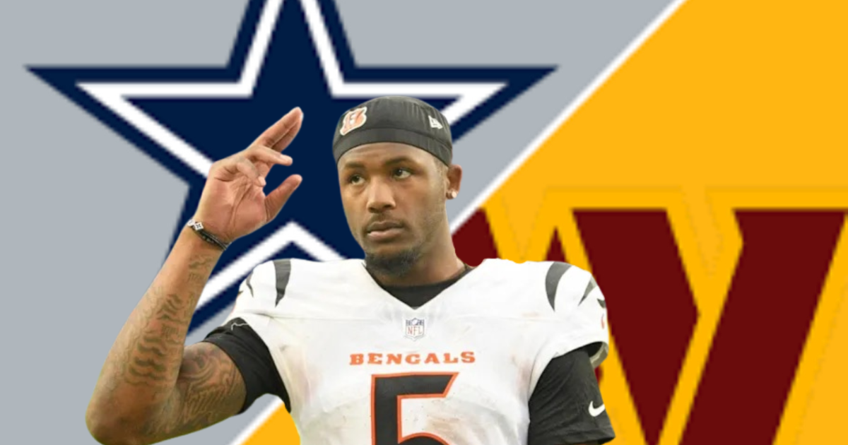 Dallas Cowboys vs. Washington Bid On Tee Higgins Will Serve As Major ...
