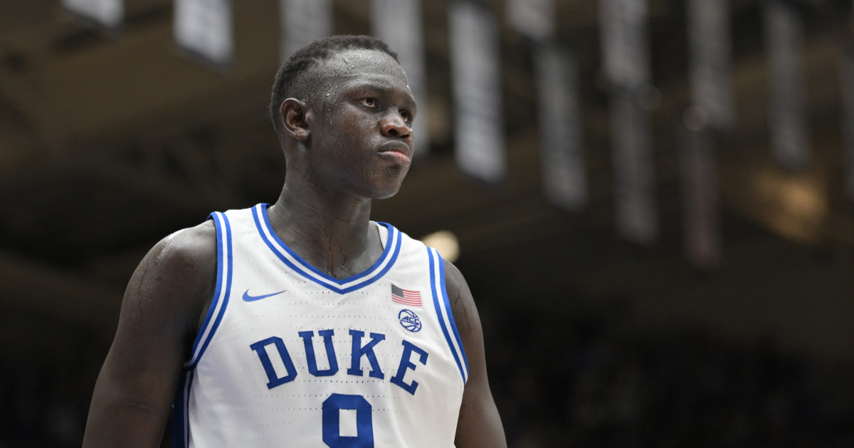 Duke’s Khaman Maluach Sends Message to Kon Knueppel After Declaring for NBA Draft - Athlon Sports