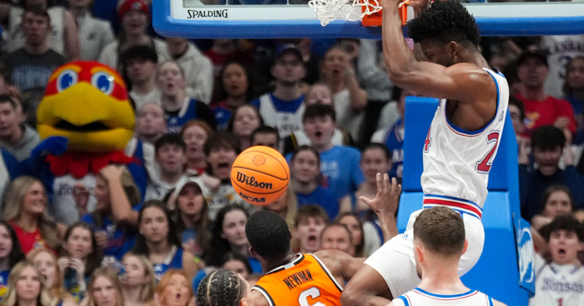 Hawking Points: Kansas Looks Like New in Rout of Oklahoma State ...