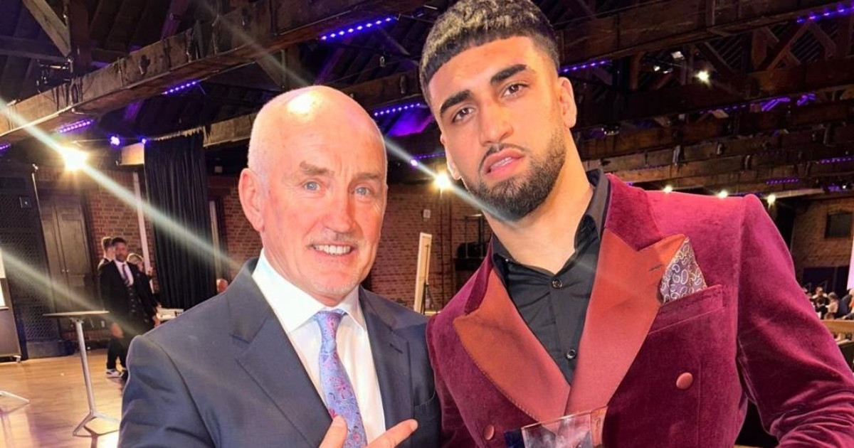 Adam Azim Feted As Young Fighter Of The Year - Athlon Sports