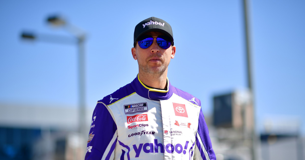 Denny Hamlin Warns Ryan Truex While Throwing Shade at Aric Almirola ...