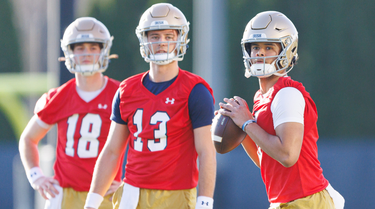 Notre Dame Present And Future At Quarterback Is In Great Position ...