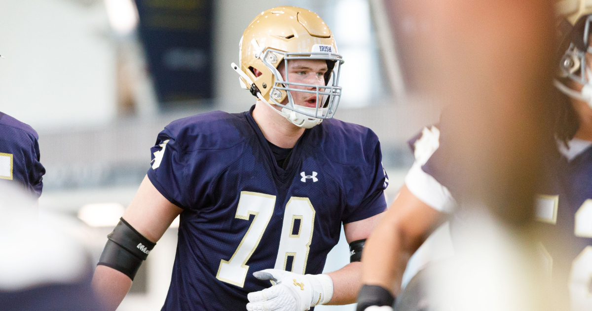 Notre Dame Early Enrollee's Owen Strebig And Cam Herron Adjusting To ...