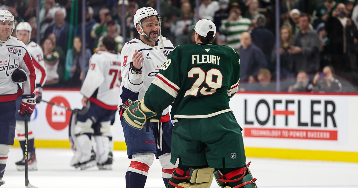 Marc-Andre Fleury's Wife Reacts to Alex Ovechkin's Move After Wild ...