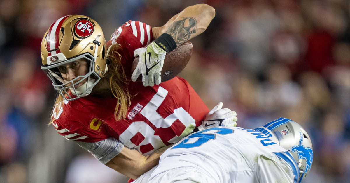 San Francisco 49ers' George Kittle Named Top 3 Tight End Draft Pick of ...