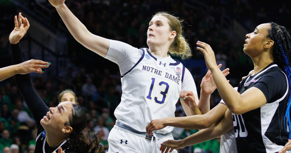 Notre Dame Freshman Kate Koval Enters Transfer Portal - Athlon Sports