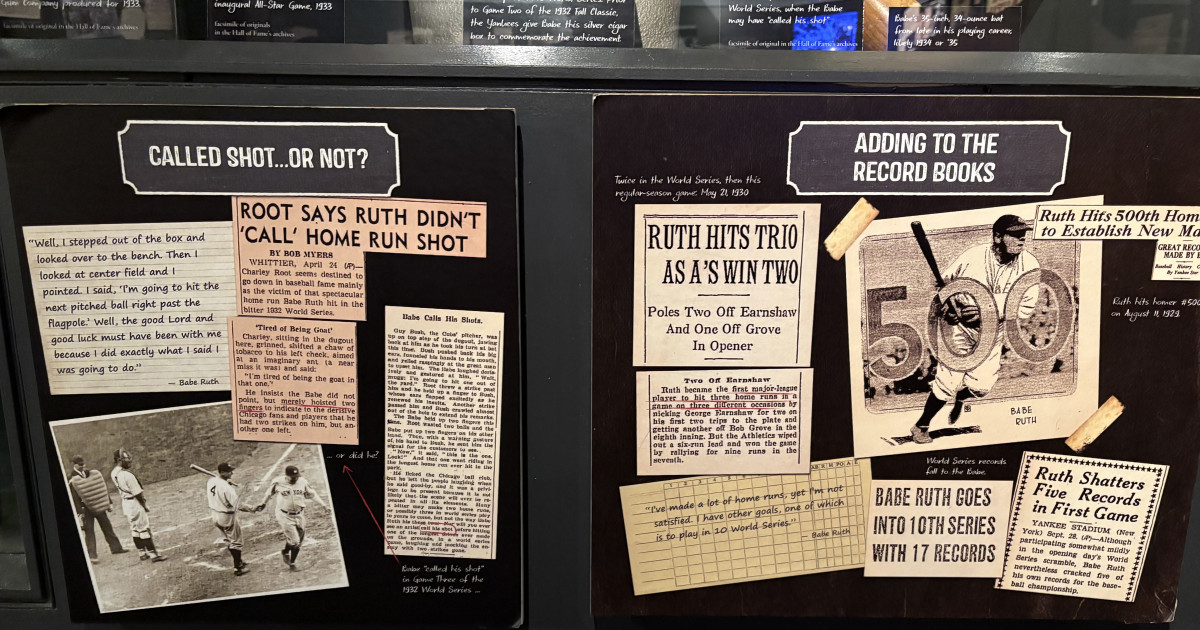 Did Yankees’ Babe Ruth Really Call His Shot - Athlon Sports