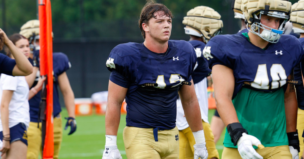 Notre Dame Impact Players For 2025: No. 43 Cole Mullins - Athlon Sports