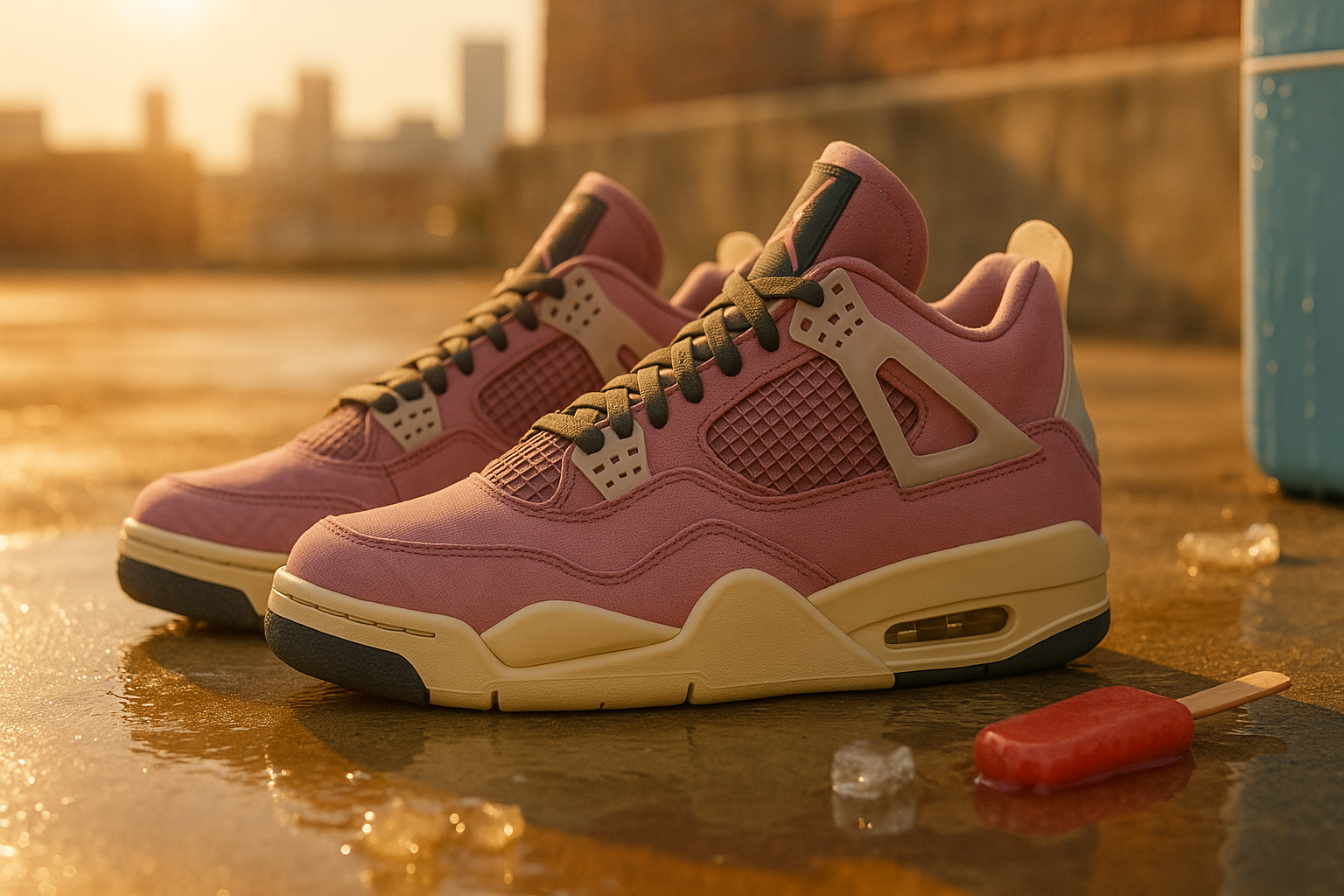 Air Jordan 4 'Iced Carmine' is an All-or-Nothing Vibe – Release Date ...