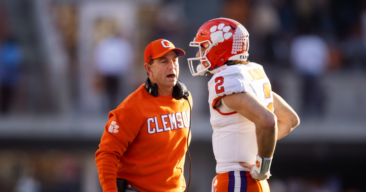 Dabo Swinney Shares Unfiltered Thoughts on Cade Klubnik Amid Heisman Buzz - Athlon Sports