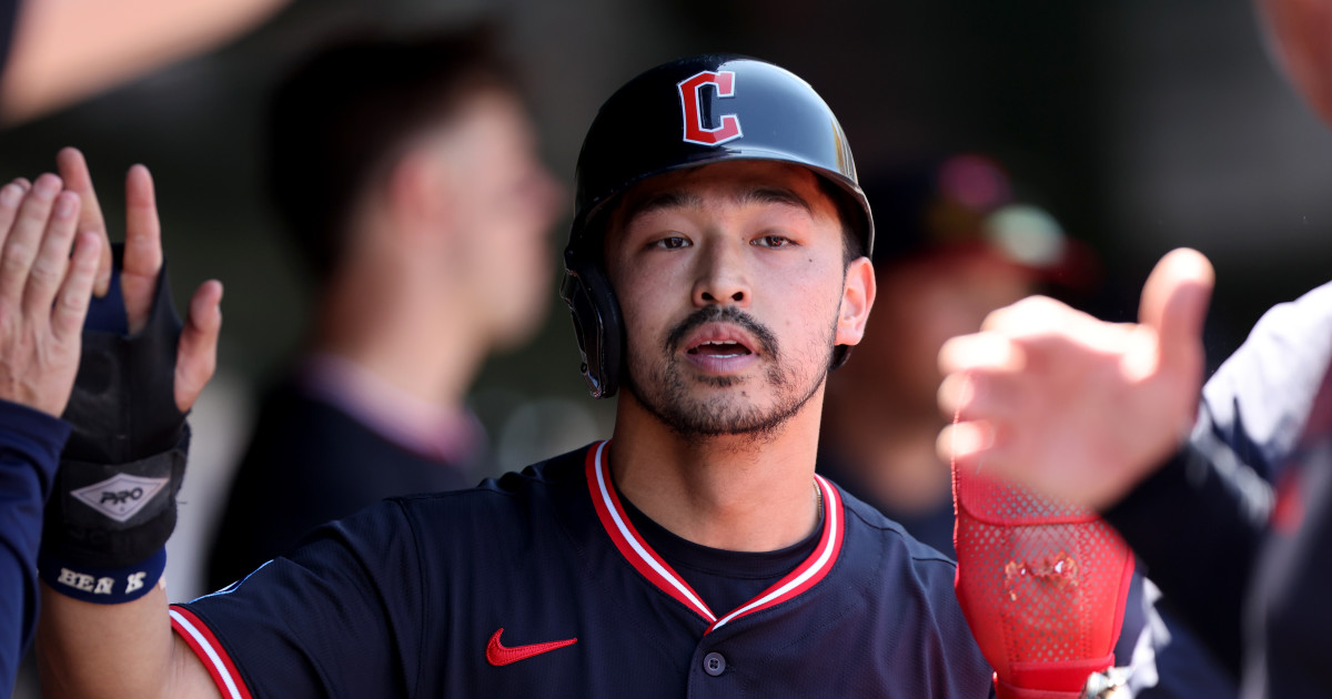 Trade Idea Links Guardians Outfielder Steven Kwan to Dodgers - Athlon ...