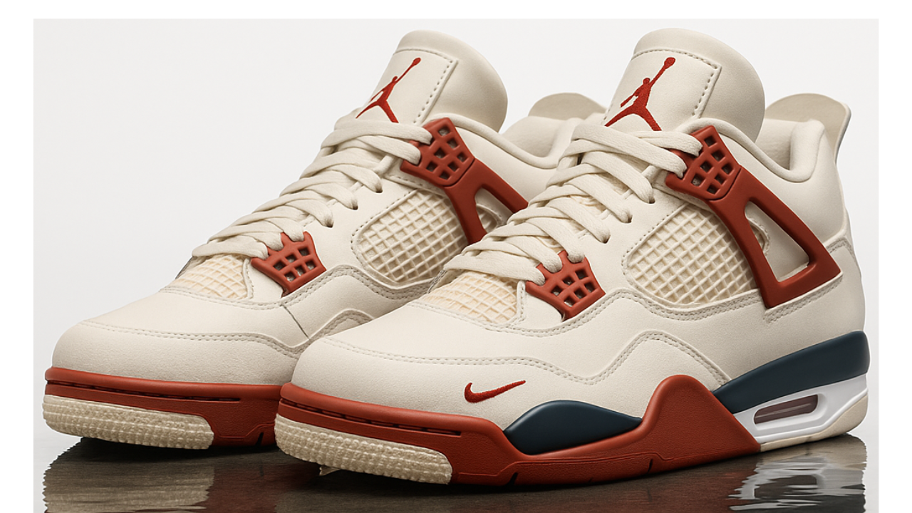 Air Jordan 4 x Sail/Cinnabar Could Be the Brick by Bricks for 2026 ...