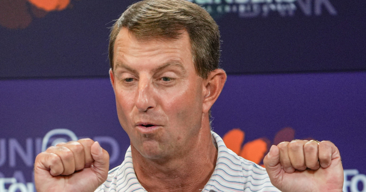 Dabo Swinney Names 3 ACC Stars Who Made His Life Miserable - Athlon Sports