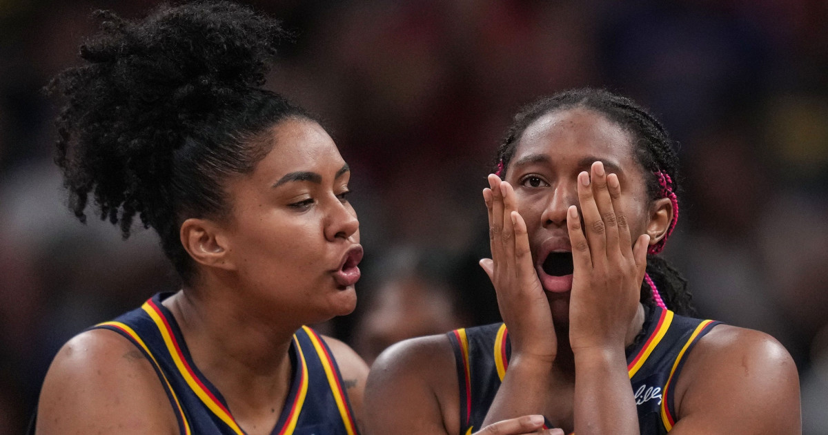 Fever's Sophie Cunningham, Lexie Hull Show Love to Aliyah Boston on Monday - Athlon Sports