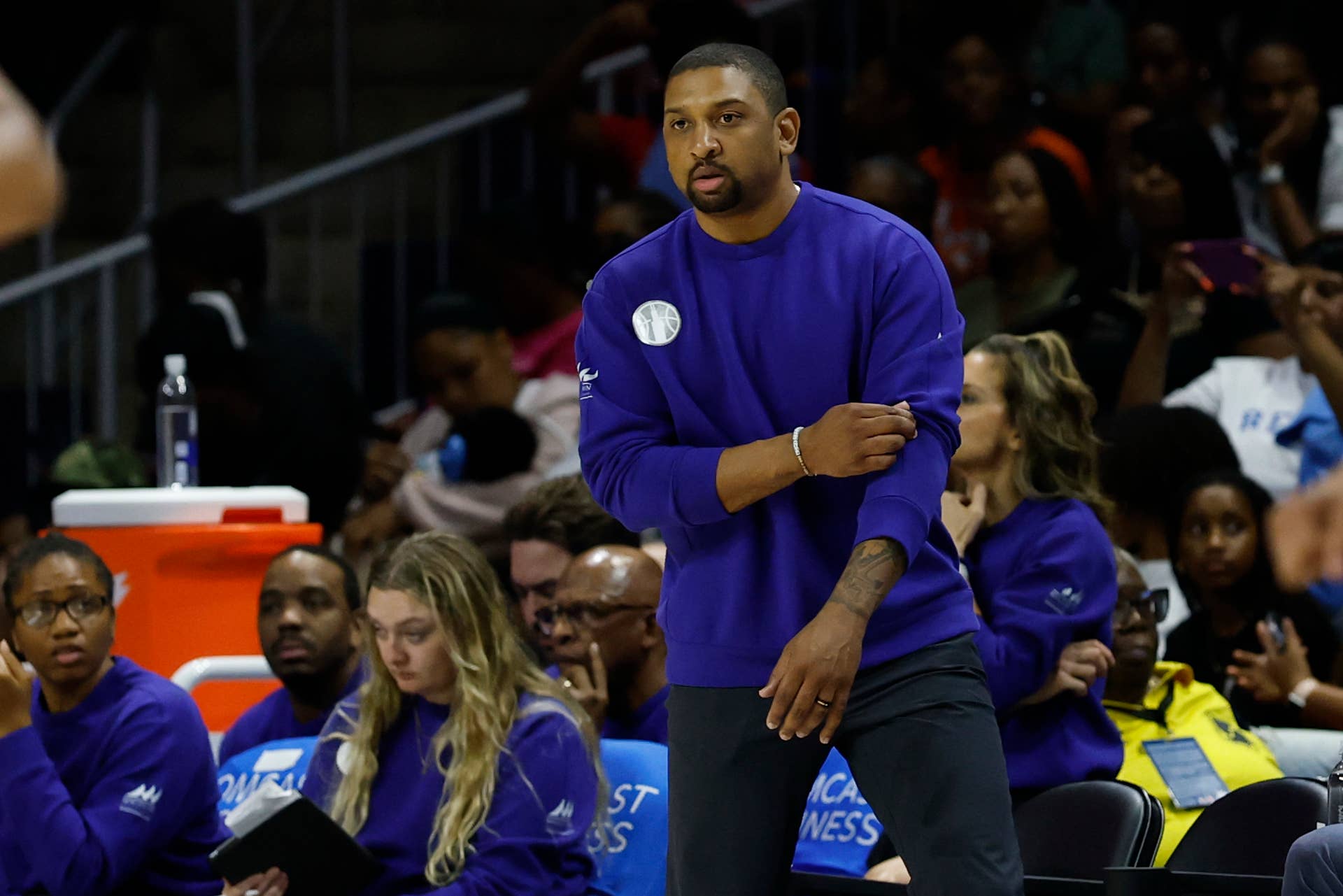 Chicago Sky Coach Tyler Marsh Reacts to Indiana Fever's Season-Ending ...