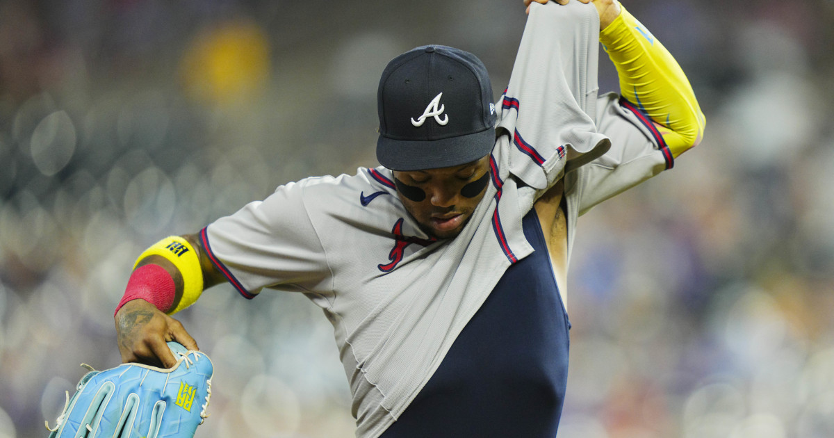 Ronald Acuna Jr. Conducts Emotional Interview After Being Removed From Braves-Royals - Athlon Sports
