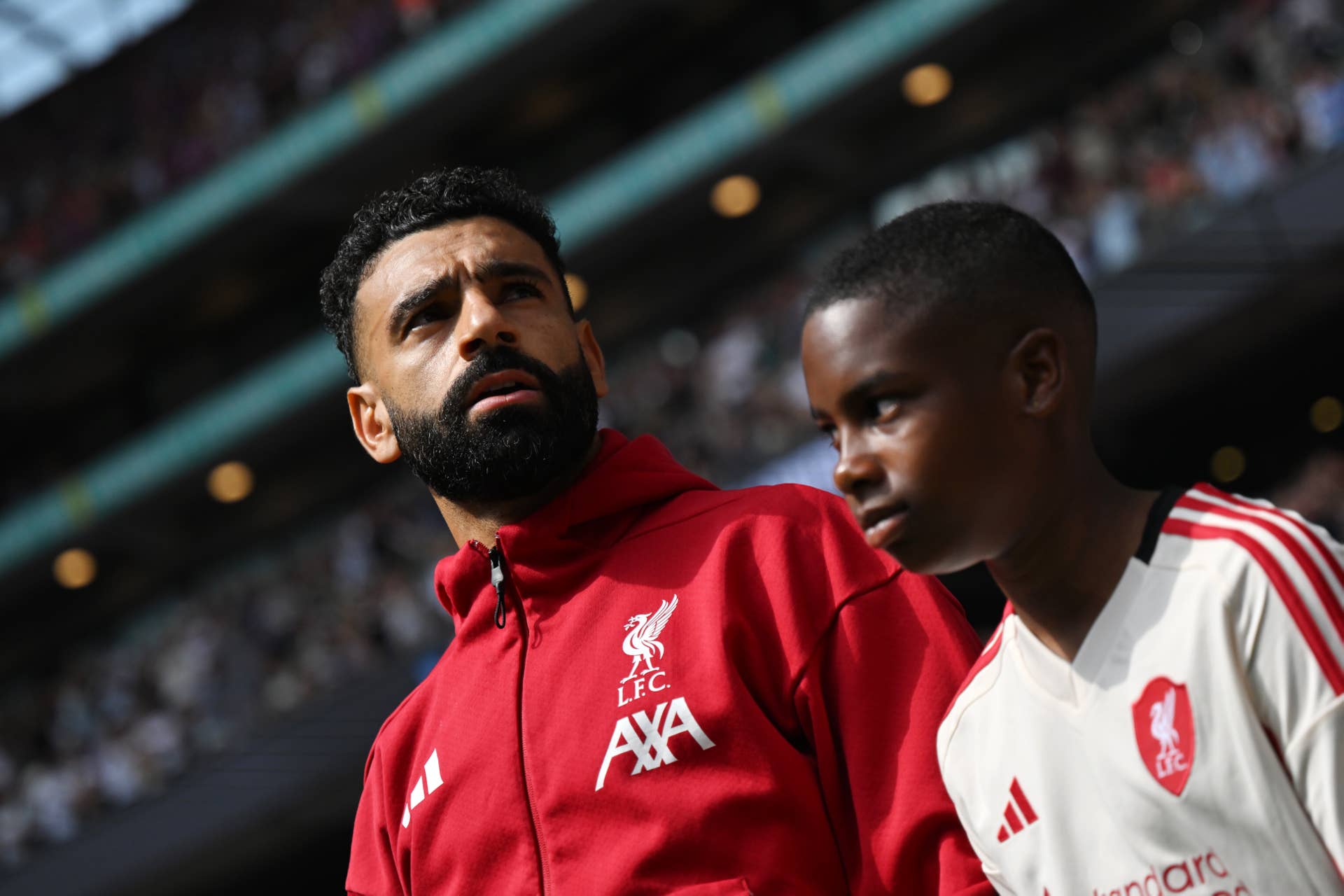 Cameras Spot Mohamed Salah's Reaction to Palace Fans Ruining Diogo Jota ...