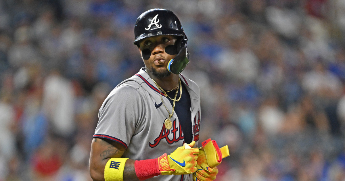 Braves' Ronald Acuna Jr. News Surfaces Before Marlins Game - Athlon Sports