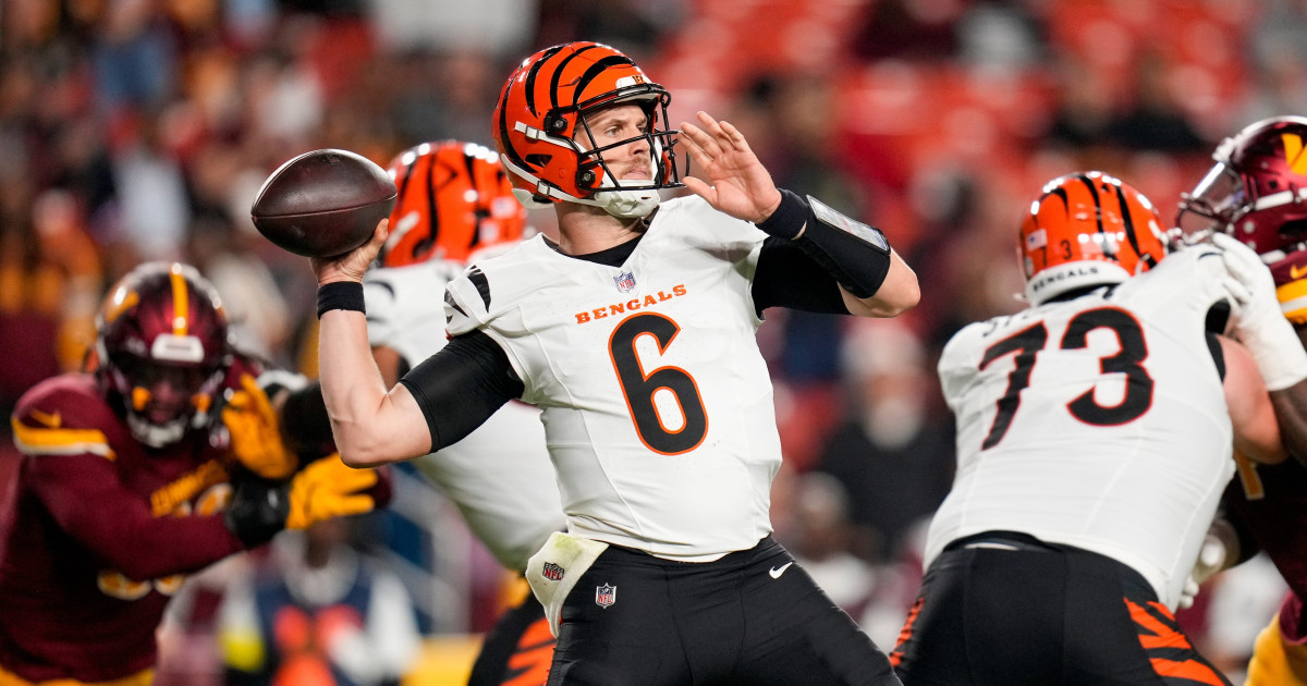 Bengals Ride 2 Jake Browning TD Passes to 31-17 Preseason Win Over ...