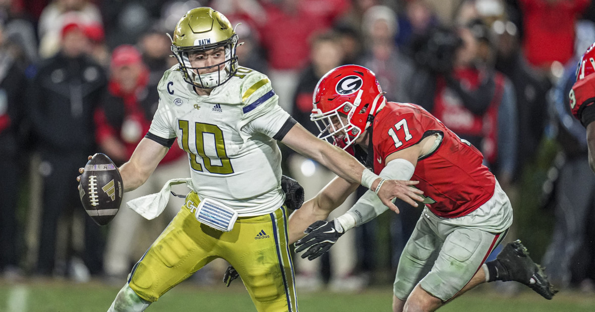 Georgia Tech's Haynes King Sends Personal Message Before Clemson Game ...