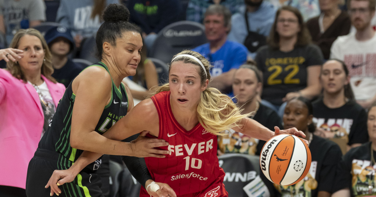 Lexie Hull, Kelsey Mitchell Take Hits to the Face — Fever Coach Admits ...