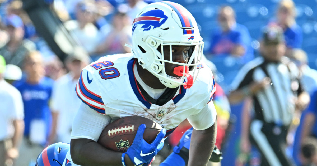 Bills RB Frank Gore Jr. Quietly Pulled Off One of the Preseason’s Rarest Feats - Athlon Sports