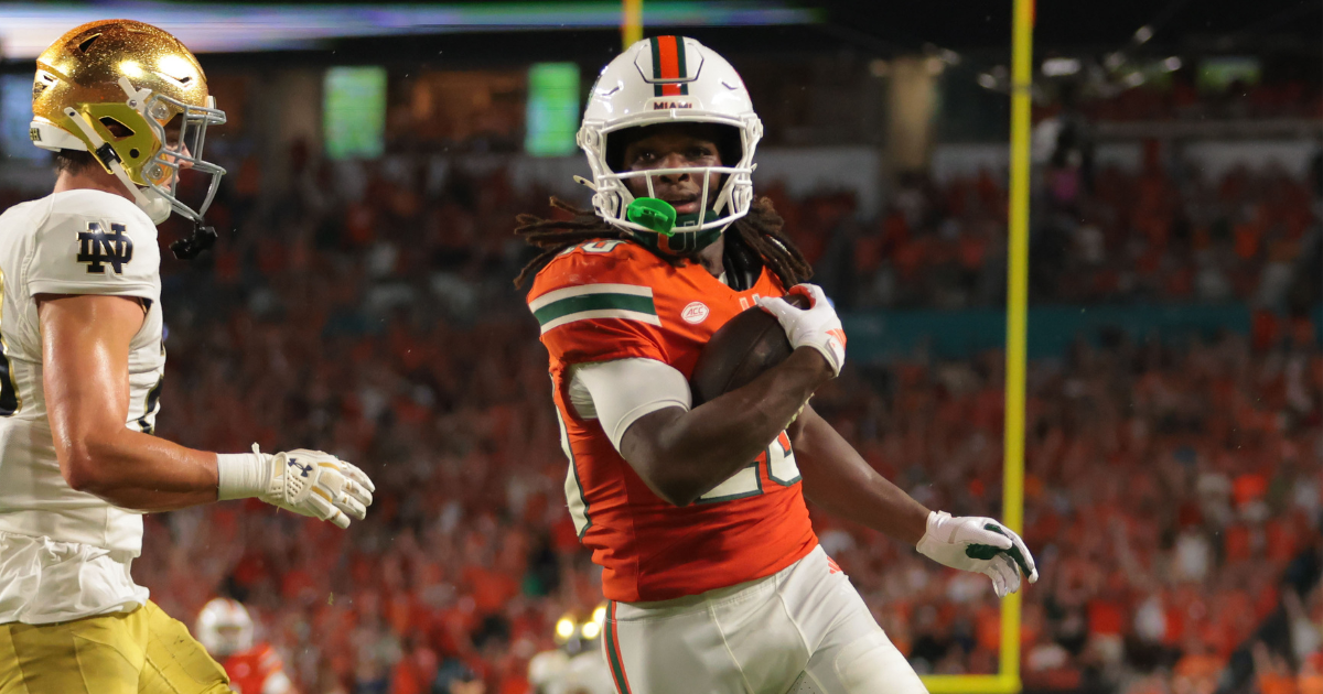 Miami Eyeing Malachi Toney's Ex-Teammate, Georgia Tech Commit - Athlon Sports