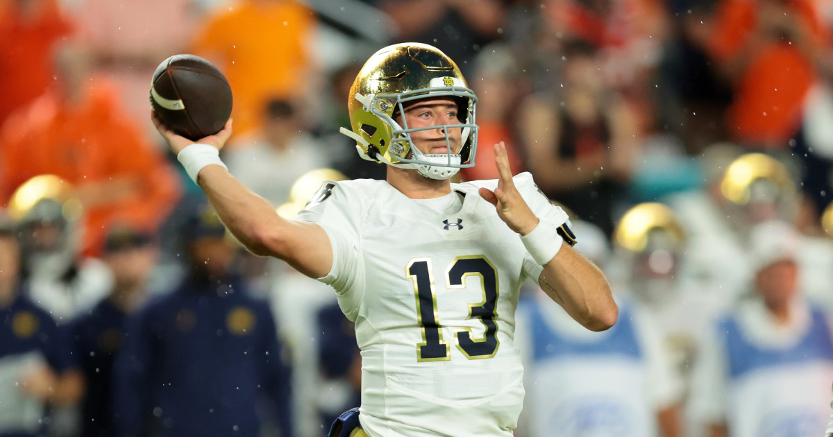 Notre Dame Notebook: Marcus Freeman And CJ Carr Talk Miami Loss ...