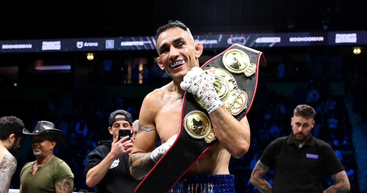 Tony Ferguson Snapped His 6-Year Losing Streak With Emotional TKO Boxing Debut Over the Weekend ...