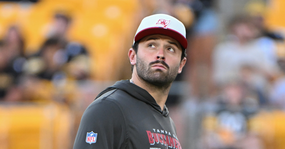 Tampa Bay Buccaneers Announce Baker Mayfield News During Texans Game - Athlon Sports