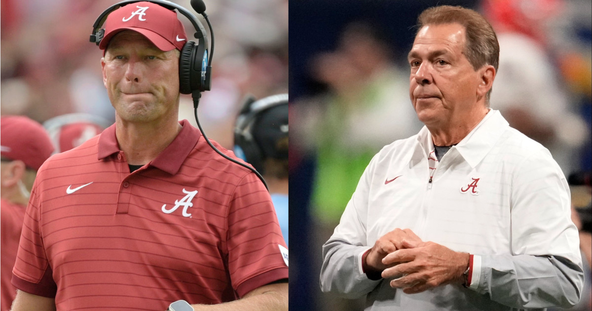Brutal Kalen DeBoer-Nick Saban Stat Should Terrify Alabama Fans - Athlon Sports