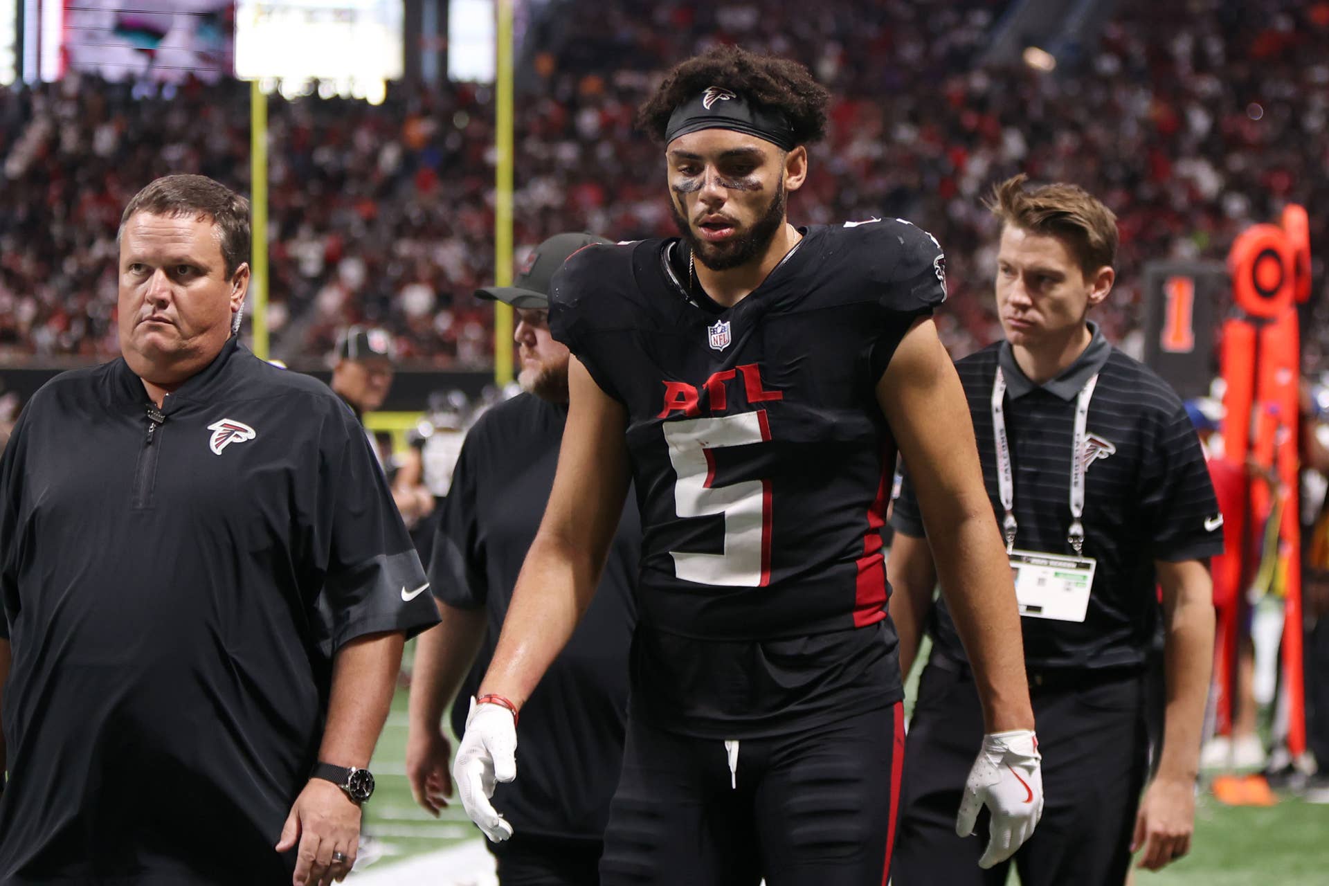 Falcons Coach Raheem Morris Reveals Good News on Wide Receiver Drake ...