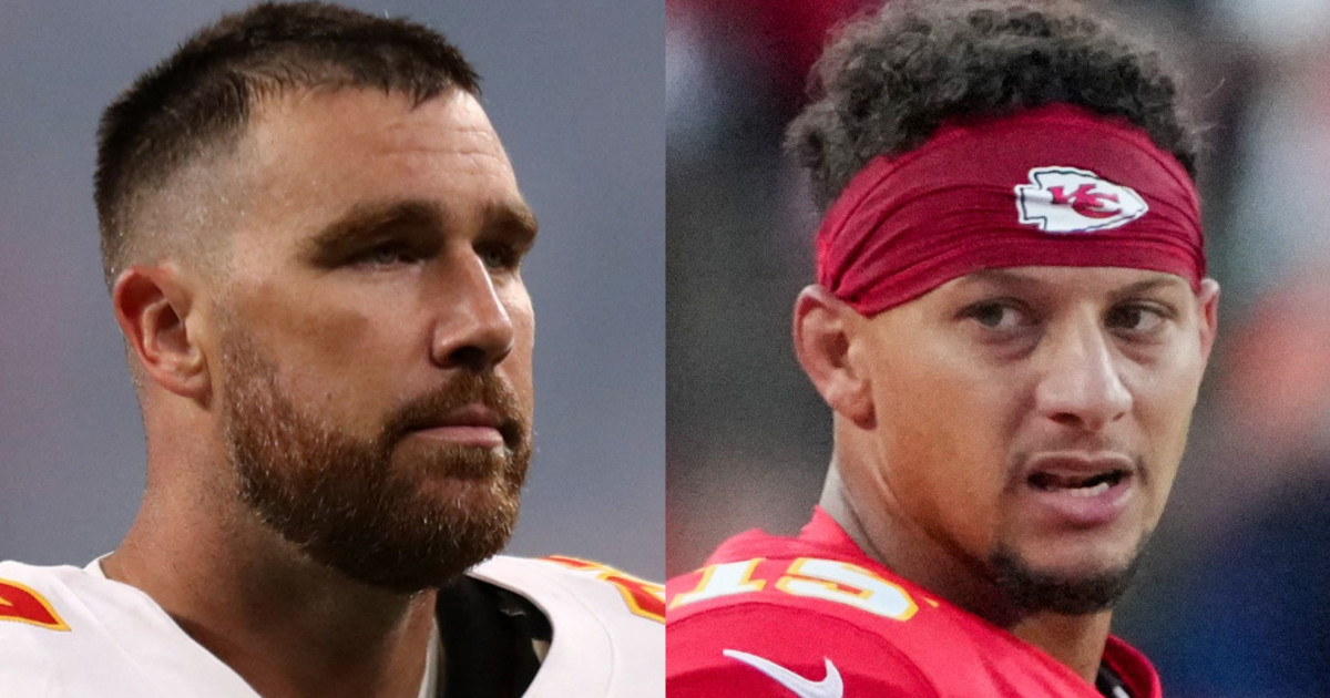 Patrick Mahomes Speaks Out After Travis Kelce’s Drop Against Eagles ...