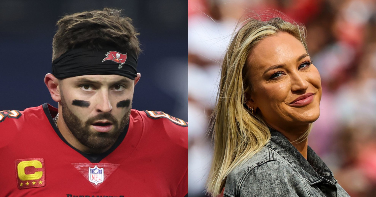Buccaneers QB Baker Mayfield's Wife Catches Attention With Her Outfit Post - Athlon Sports