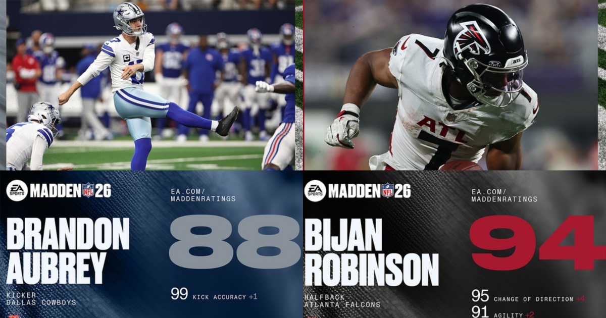 Madden 26 Week 2 Ratings Shake-Up—Jaylen Warren and Byron Young at the ...