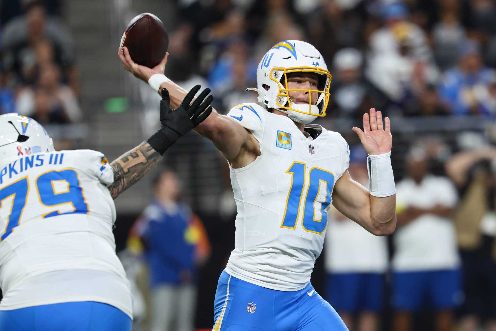 Chargers QB Justin Herbert Reacts to Historic Development on Monday ...