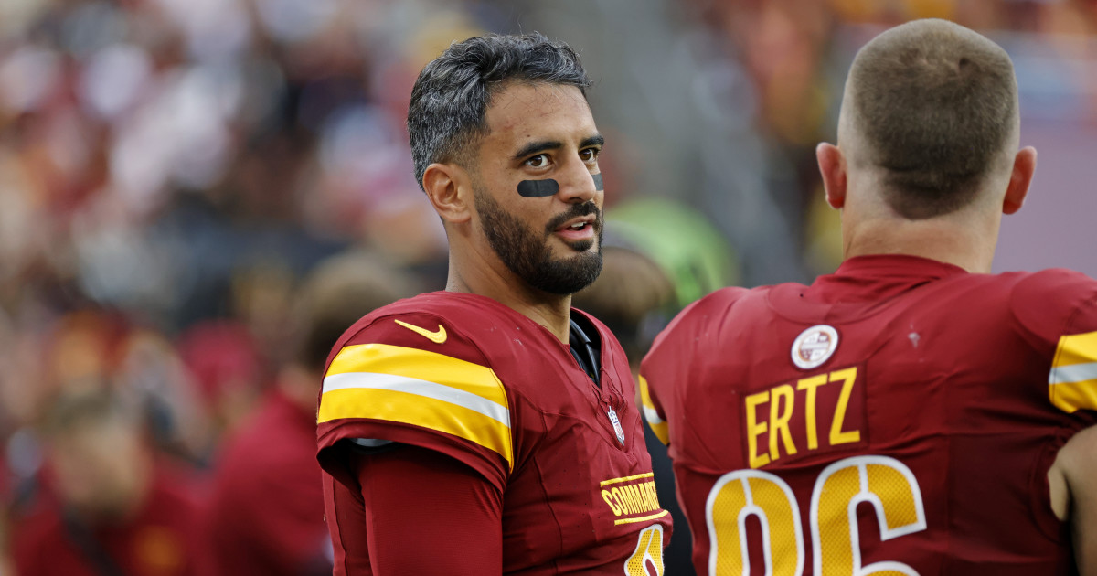 Commanders QB Marcus Mariota Gets Big $200K News on Sunday - Athlon Sports