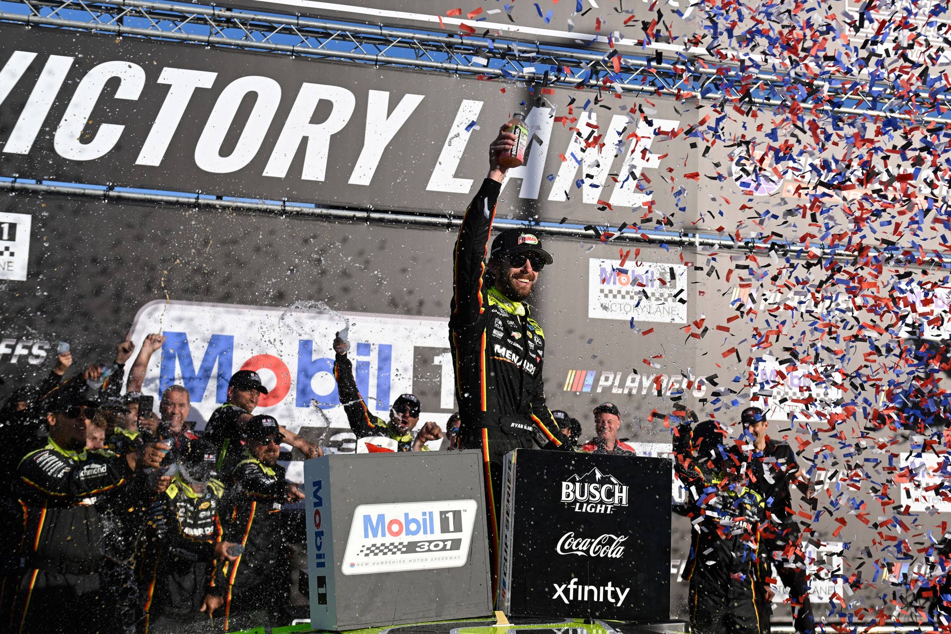 Ryan Blaney Survives Late Playoff Scare From Josh Berry at New ...
