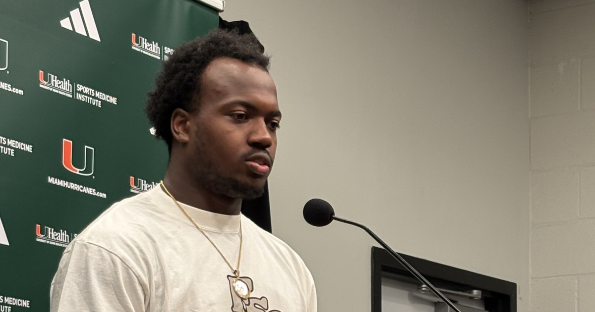 Miami's Rueben Bain Skyrockets Into Top 5 of NFL Mock Draft - Athlon Sports