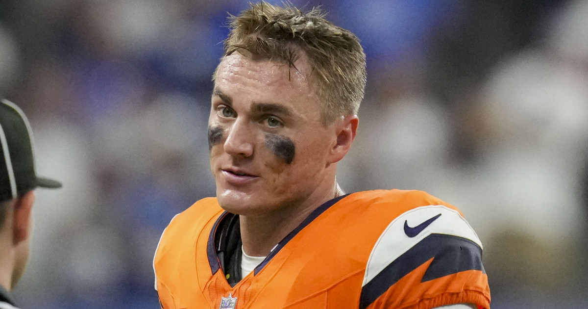 Broncos Make Bo Nix Announcement After Win Against Giants - Athlon Sports