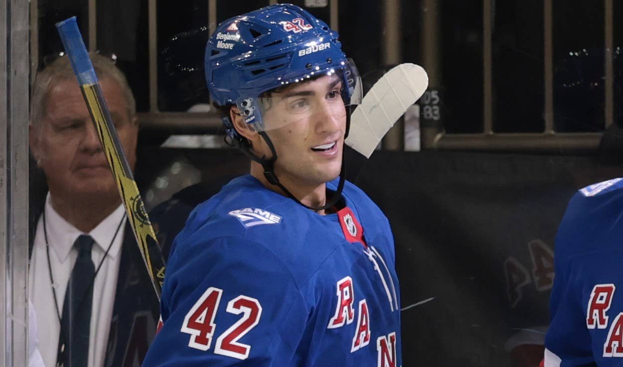 Rangers’ Prospect Noah Laba Has Turned Heads and Deserves Third Center ...