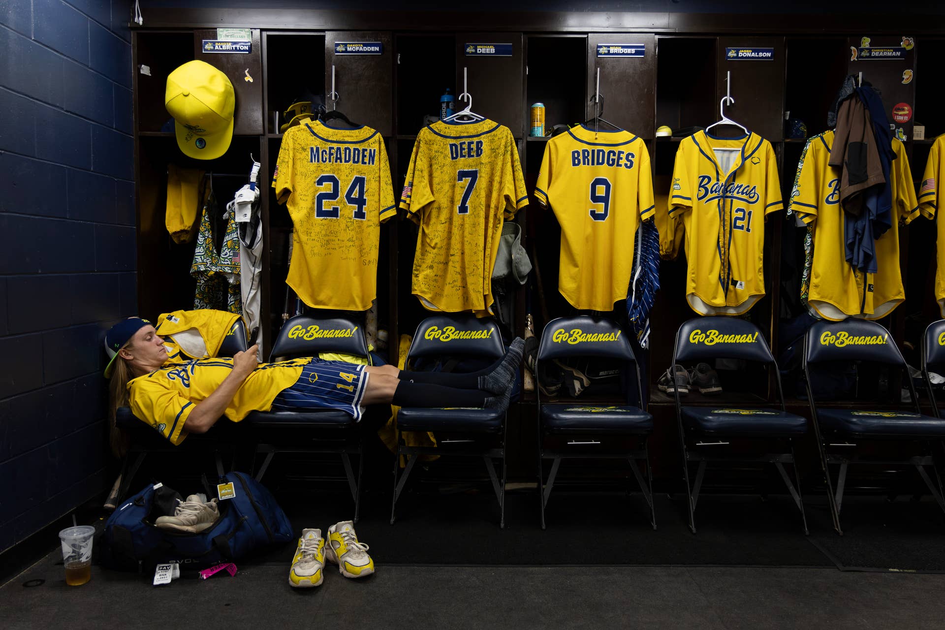 Savannah Bananas Player Calls Attention to Yankees' Women's Locker Room ...