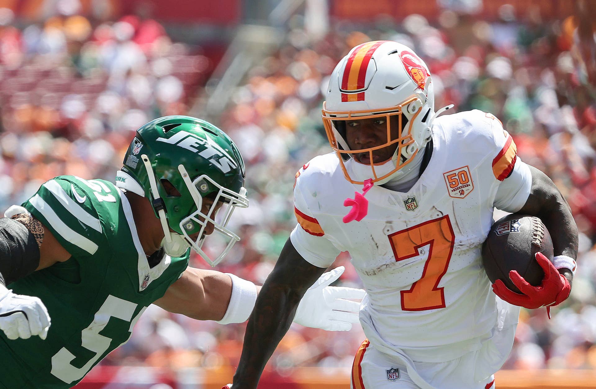 Buccaneers Facing Significant Bucky Irving Problem After Foot Injury ...