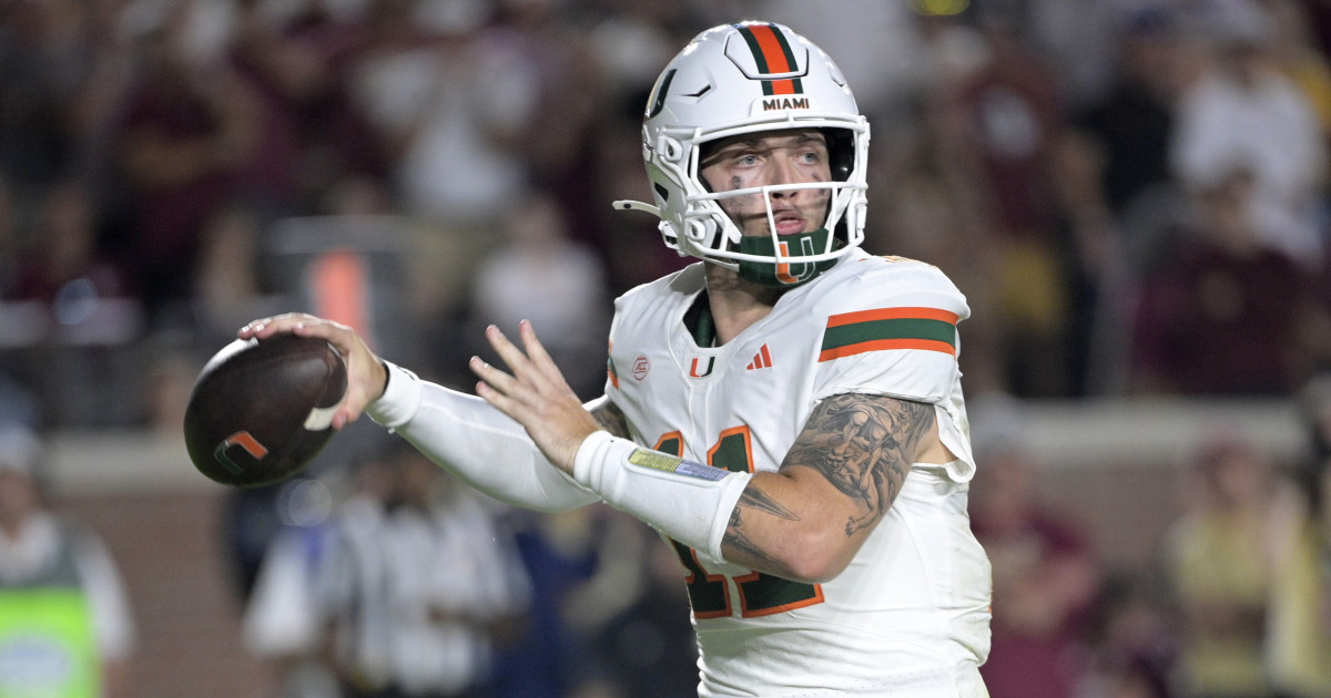 Carson Beck's 4-TD Show vs. FSU Highlights His NFL Potential - Athlon ...