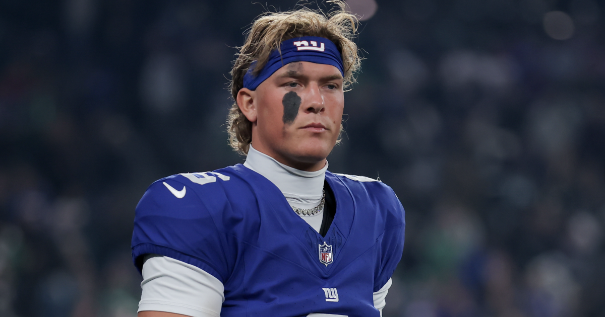 Giants Announce Jaxson Dart News Before Packers Game - Athlon Sports