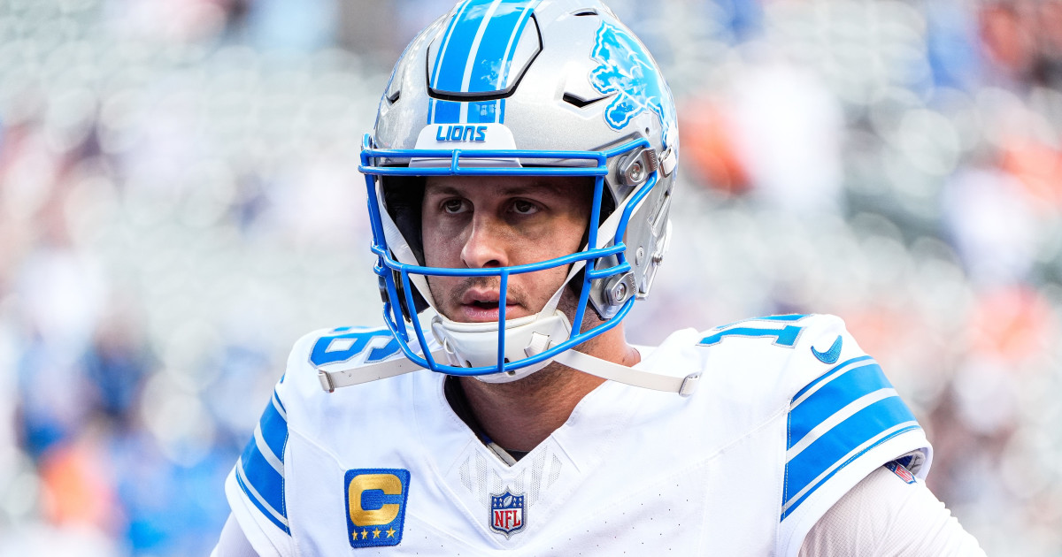 Lions Put NFL on Notice About Jared Goff Before Eagles Game - Athlon Sports