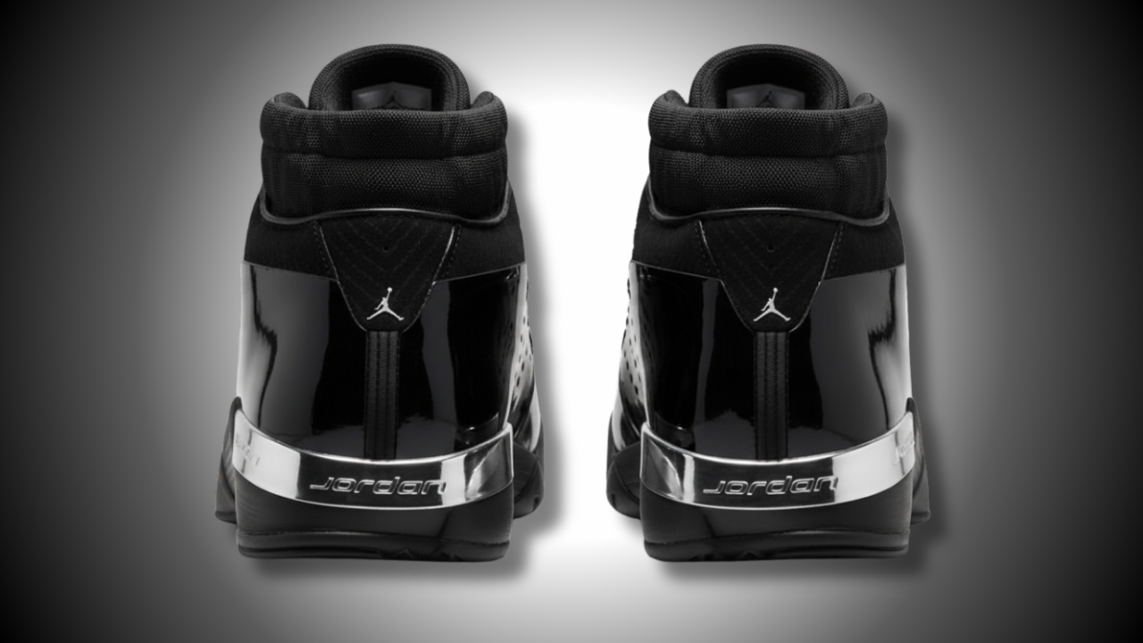Air Jordan 17 Low ‘Black Chrome’: Patent Leather Luxury Arrives in 2026 ...