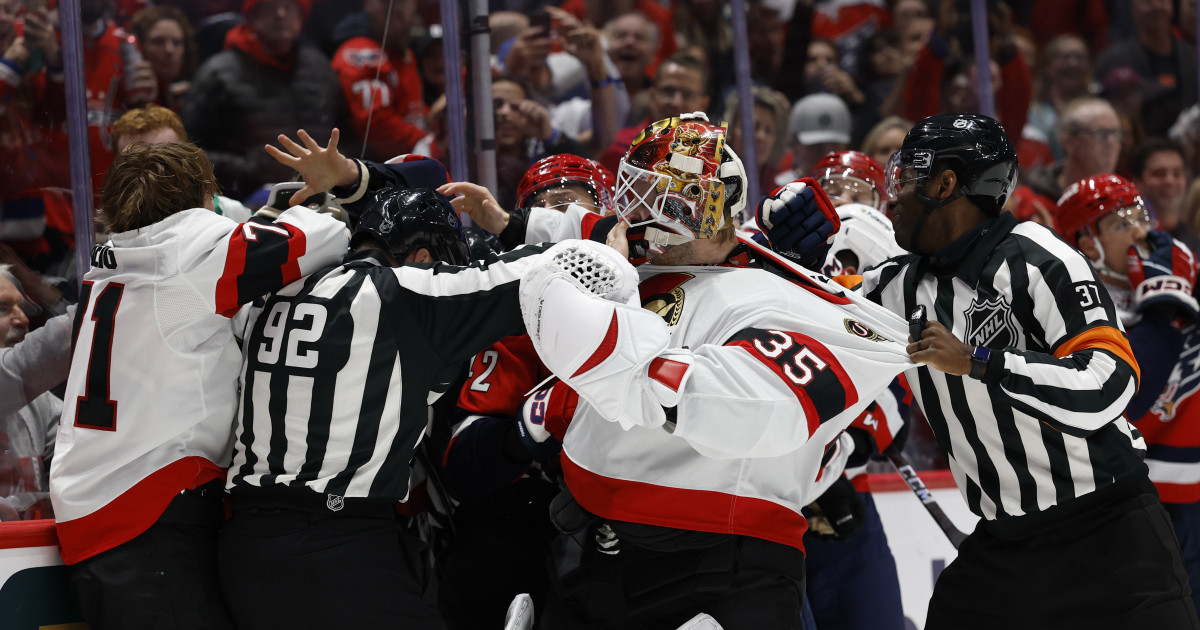 Linus Ullmark’s Unexpected Action Draws Attention After Senators’ Win ...