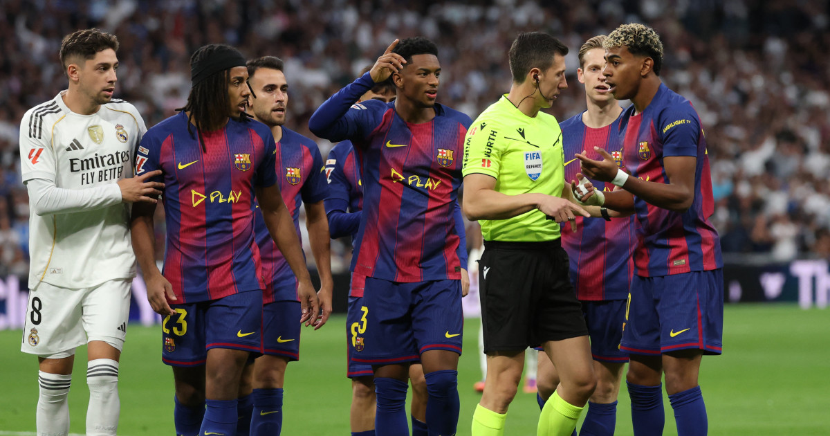 Real Madrid-Barcelona Ends With Huge Fight — Lamine Yamal, Vinicius Jr ...